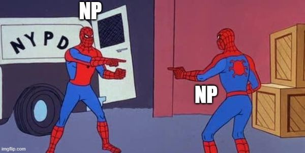 NPs get stuck in an infinite loop